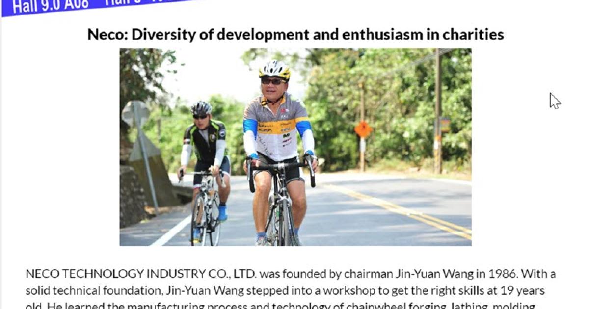 Onlinemagazine Bike Europe | Neco